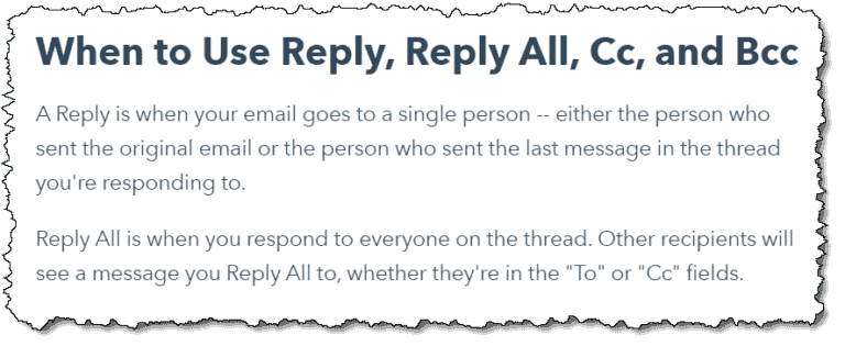 What is REPLY ALL in Email? - Tech it Easy